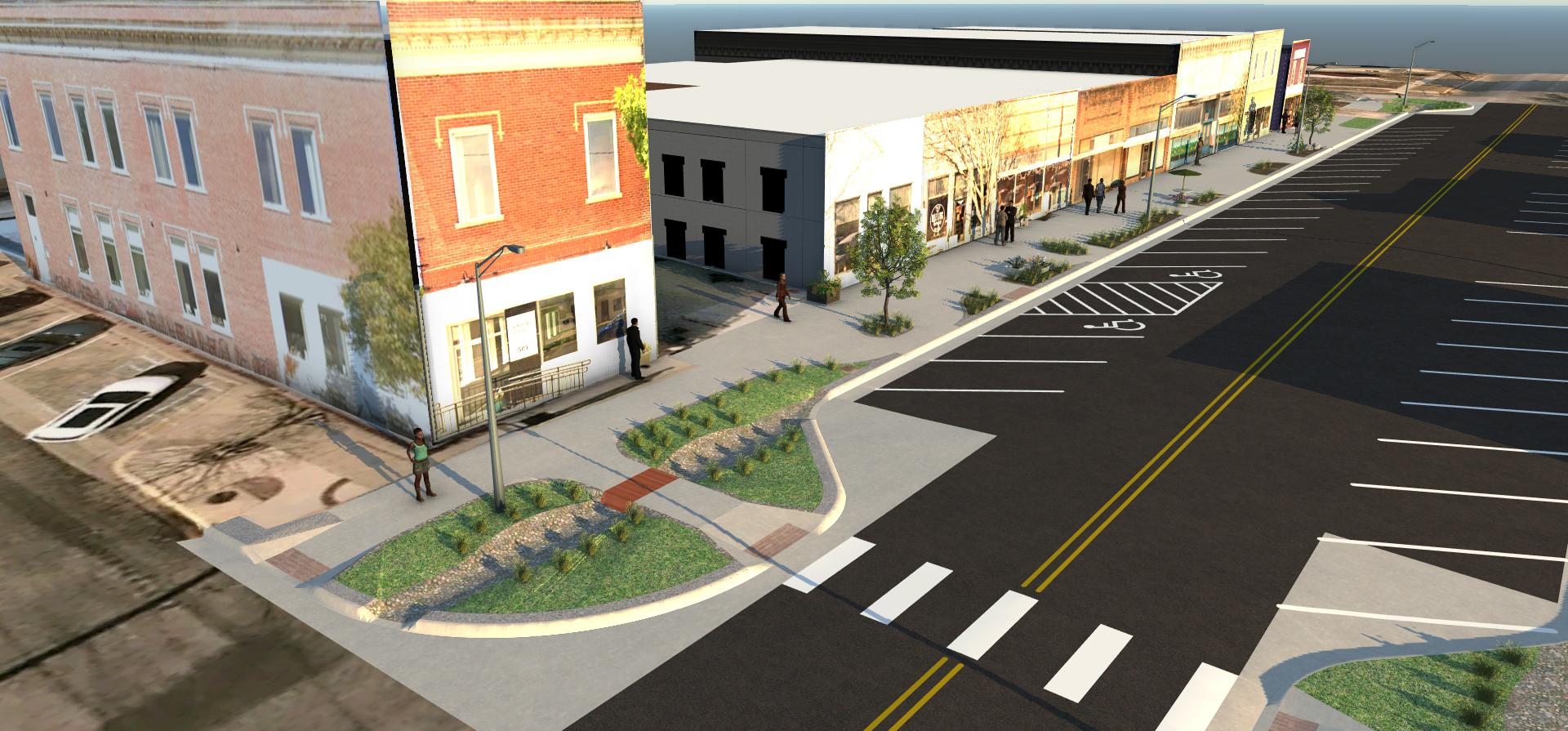 Commercial Avenue Revitalization Project | Sedgwick KS